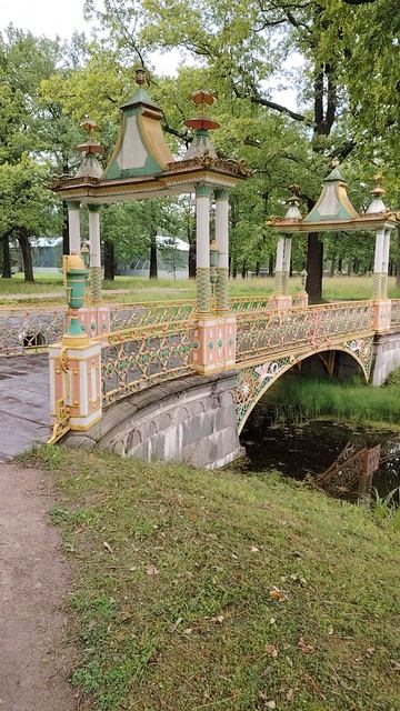 Пушкин. Александровский парк. Китайские мостики. Часть 1