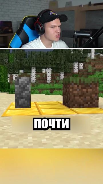 Самый ВЫСОКИЙ Блок!😳 #shorts #шортс #minecraft #майнкрафт