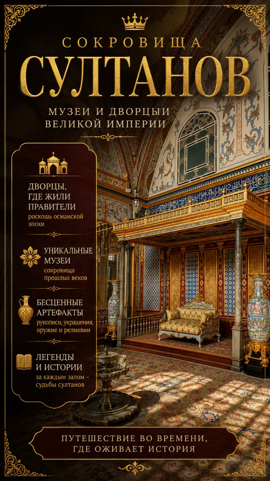 Сокровища султанов: музеи и дворцы великой империи