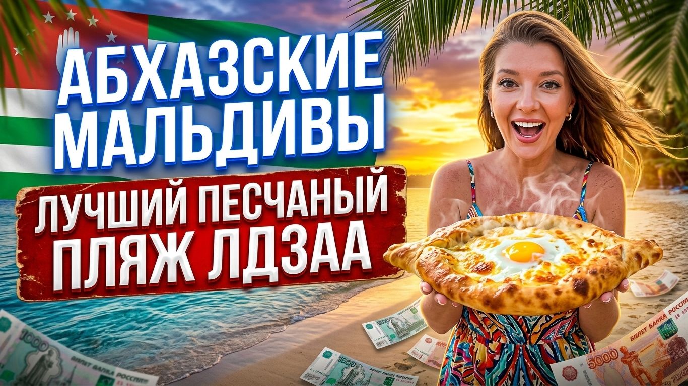 АБХАЗСКИЕ МАЛЬДИВЫ - ЛУЧШИЙ ПЕСЧАНЫЙ ПЛЯЖ ЛДЗАА / ВСЕ ПЛЯЖИ ОТЕЛИ и ЦЕНЫ / ЧАСТЬ 6 #абхазия
