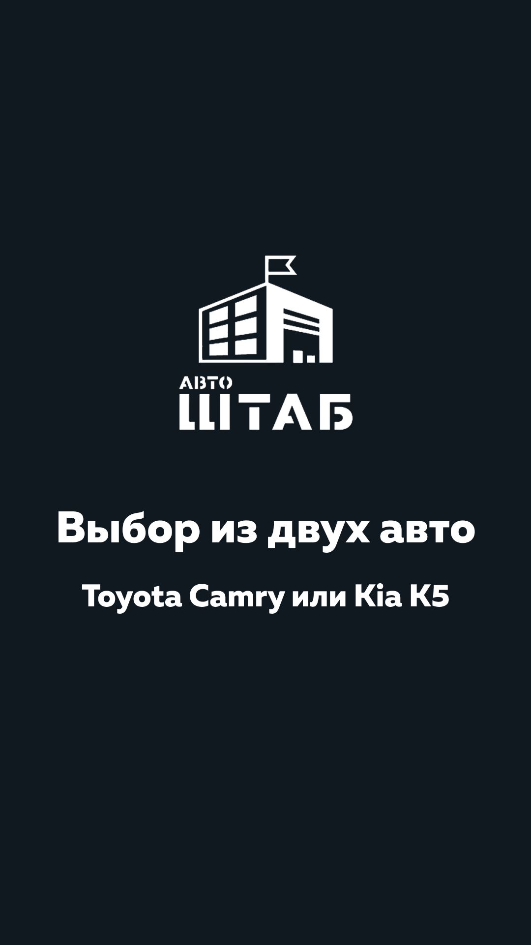 Выбор из двух авто
