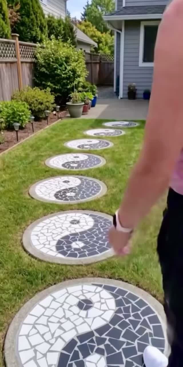 Дзен дорожка для дачного участка 🏠