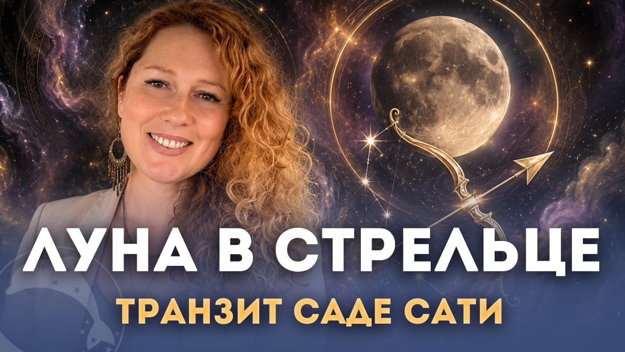 Луна в Стрельце и транзит Саде Сати. Задачи.