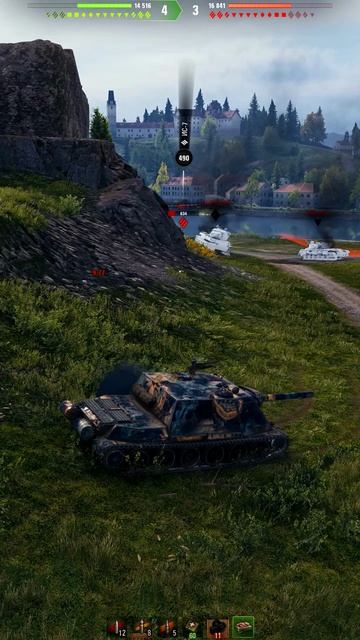 Удар Дракона • WZ-113G FT - 5 Фрагов 9.7K Урона #wot #fastreplay #миртанков