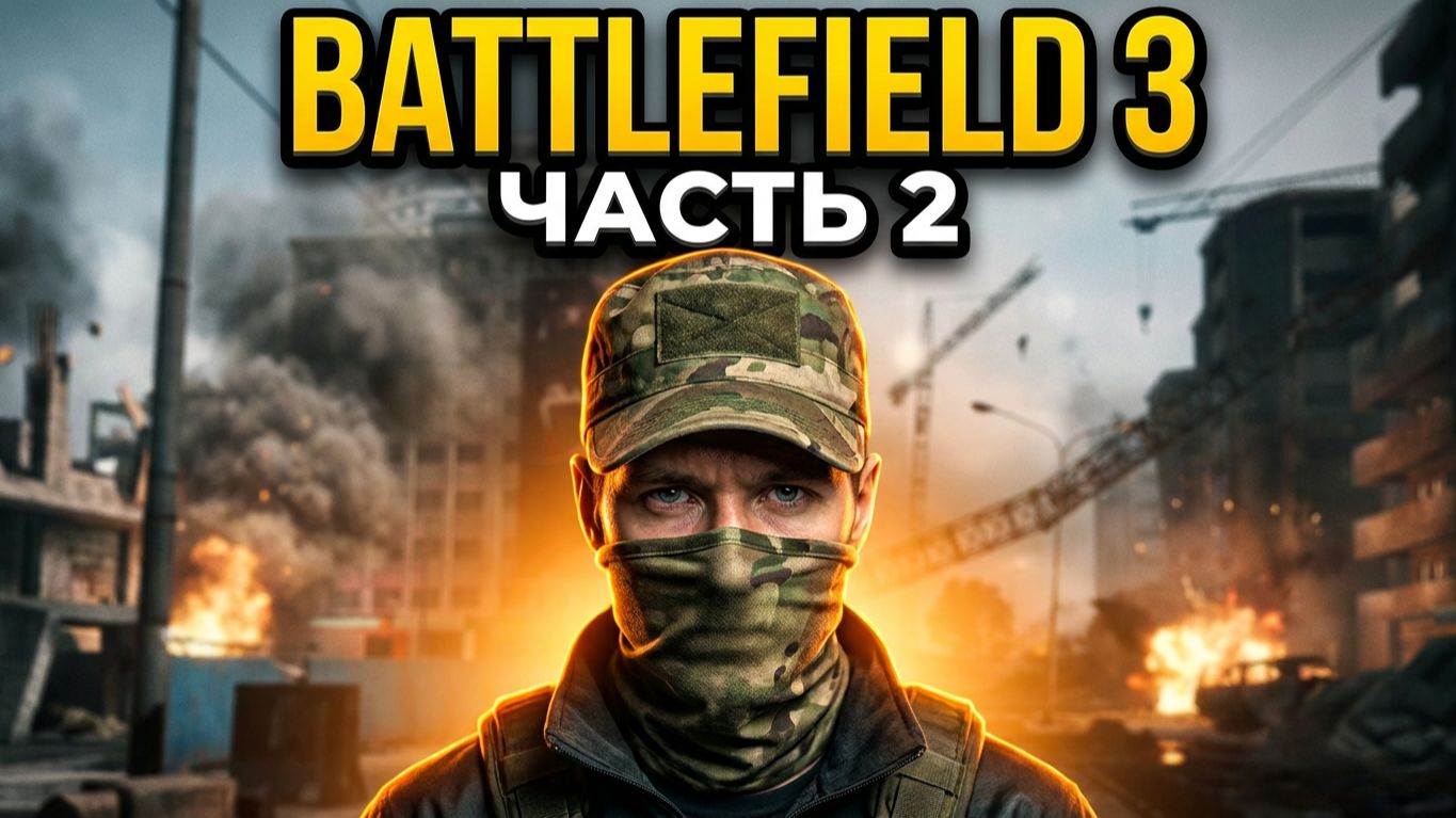 Прохождение Battlefield 3 часть 2