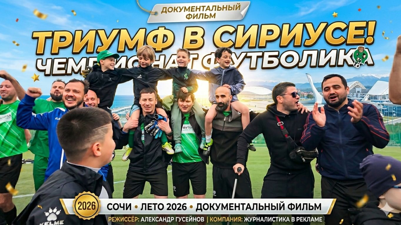 ОТЦЫ И ДЕТИ: Как ростовские папы стали чемпионами в Сириусе | Документальный фильм
