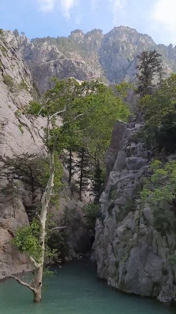 Водопады и скалы в Зеленом каньоне в Турции. #turkey #türkiye #antalya #alanya #side