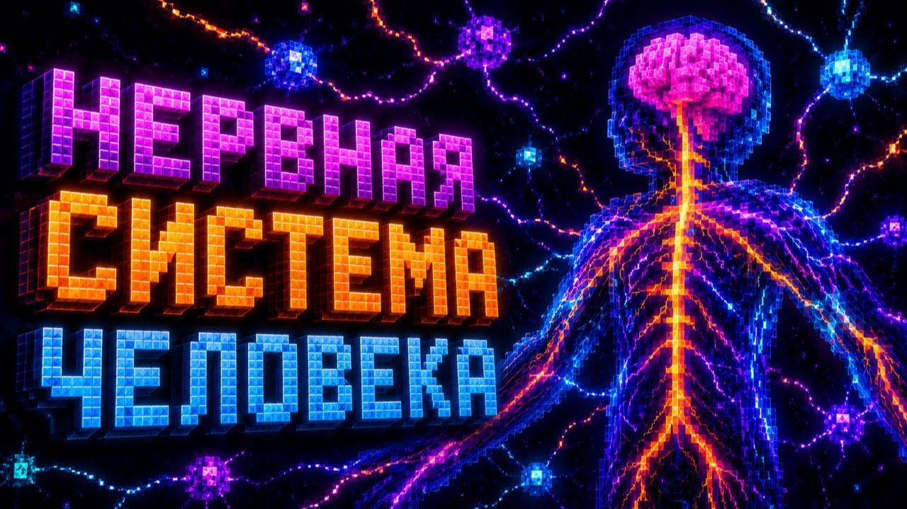 Нервная система человека | Лекция в Minecraft | MindCube Академия