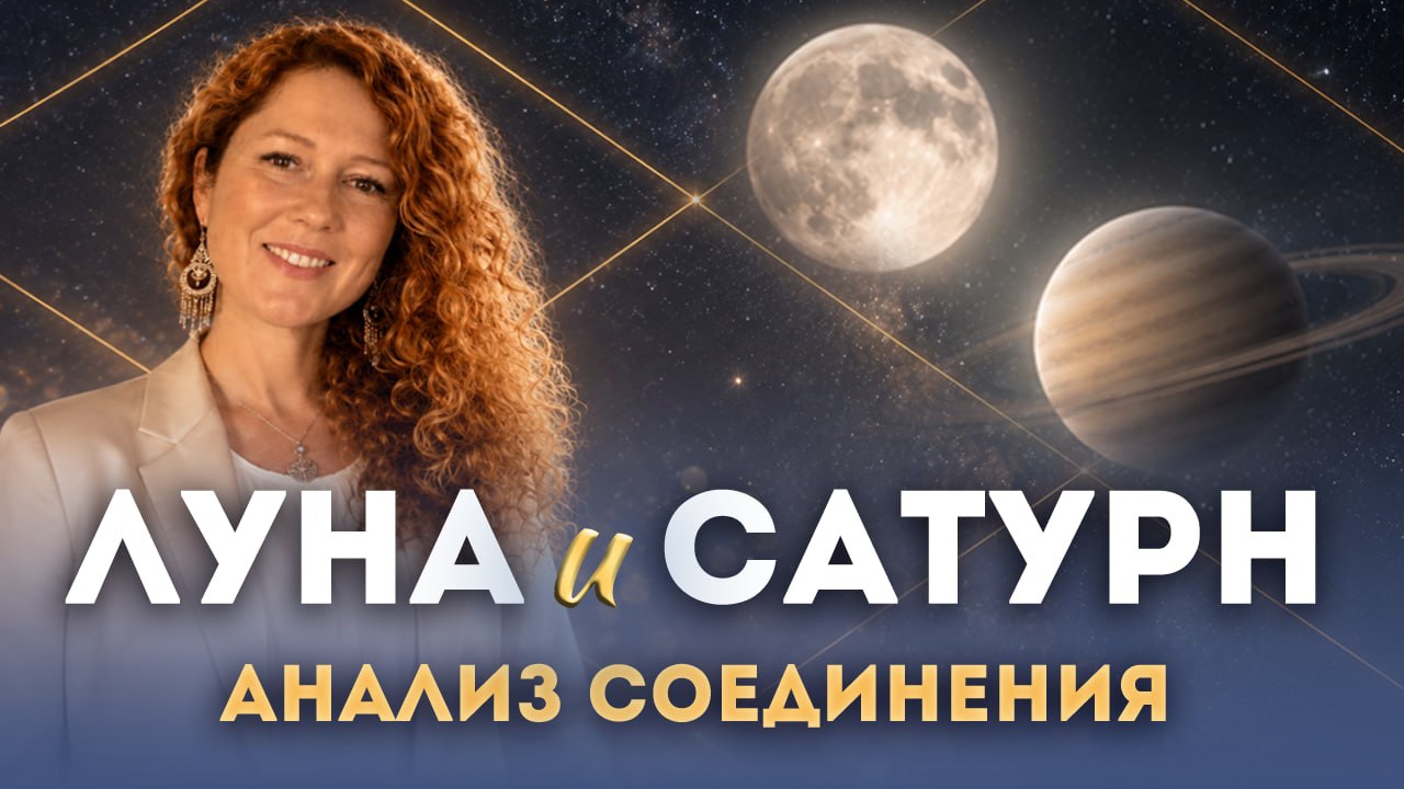 Соединение Луны и Сатурна