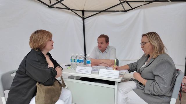 "Жизнь столицы". Выездной  прием граждан юго-западный район.