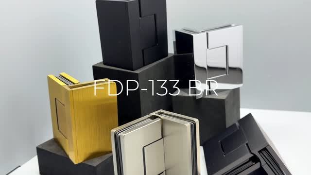 Петля Афина FDP-133 стекло-стекло 90