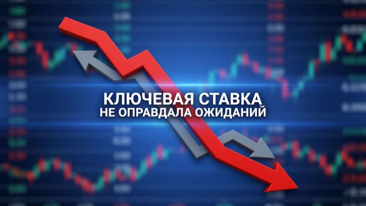 Ключевая ставка не оправдала ожиданий.