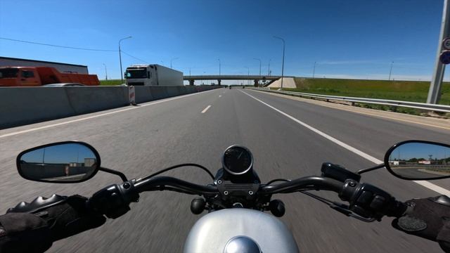 Поездка в Калугу на HD Sportster 1200