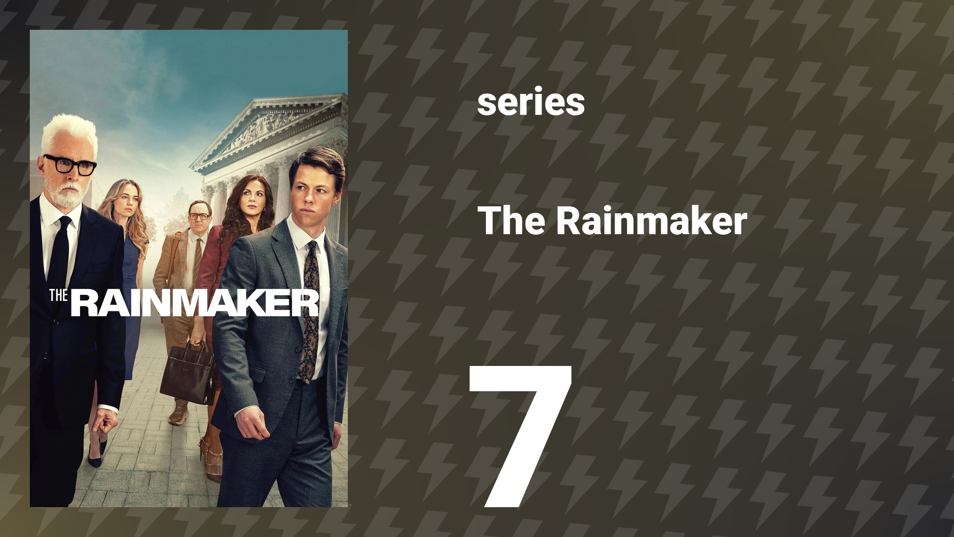 The Rainmaker episode 7 «Mending Fences» (series, 2025)