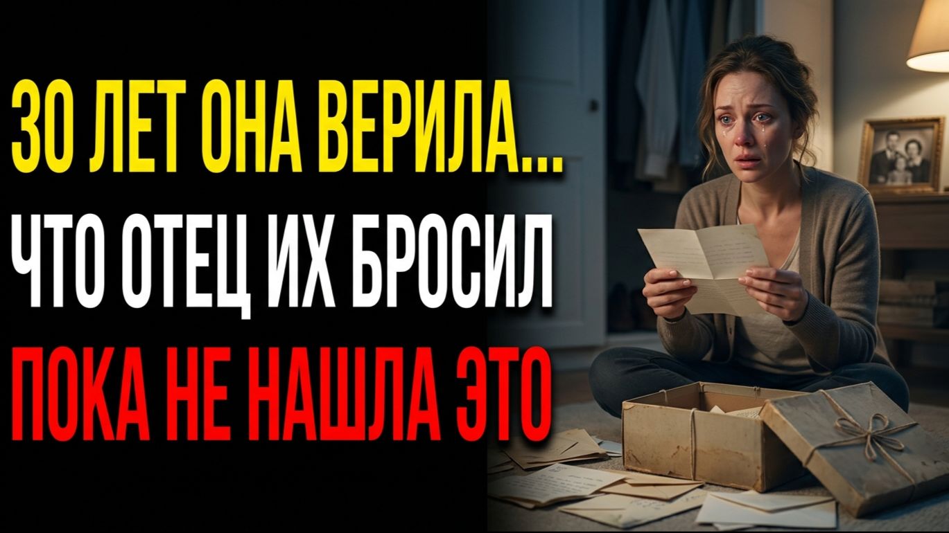 Истории из жизни Тридцать лет Ольга считала отца предателем. Пока не разобрала шкаф матери