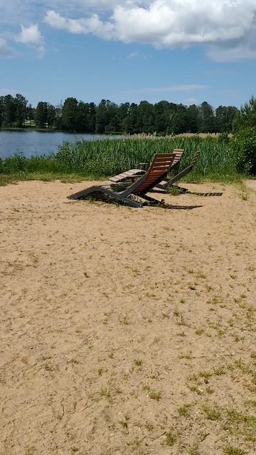 Обзор. Пляж, зона отдыха в посёлке Пестяки.