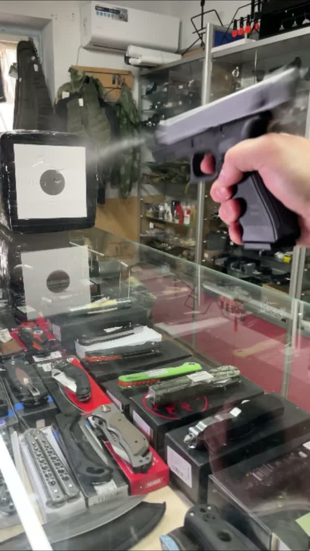 Страйкбольный пистолет WE Glock-18 Gen.4 Silver автомат blowback