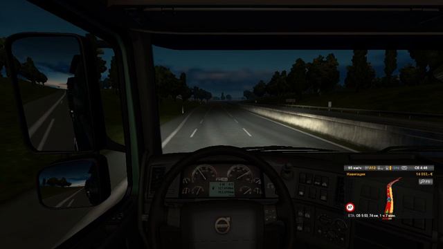 52) Euro Truck Simulator 2 Резервуары (12 т) (565 км) 150 км Rotterdam (NL) - London (GB)