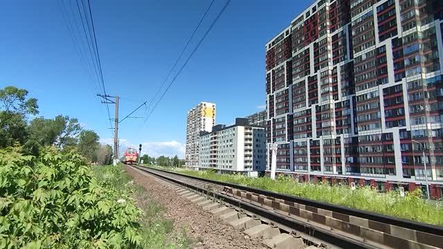 Грузовой под 3ЭС4К. Полюстрово-Долгорукова Дача.