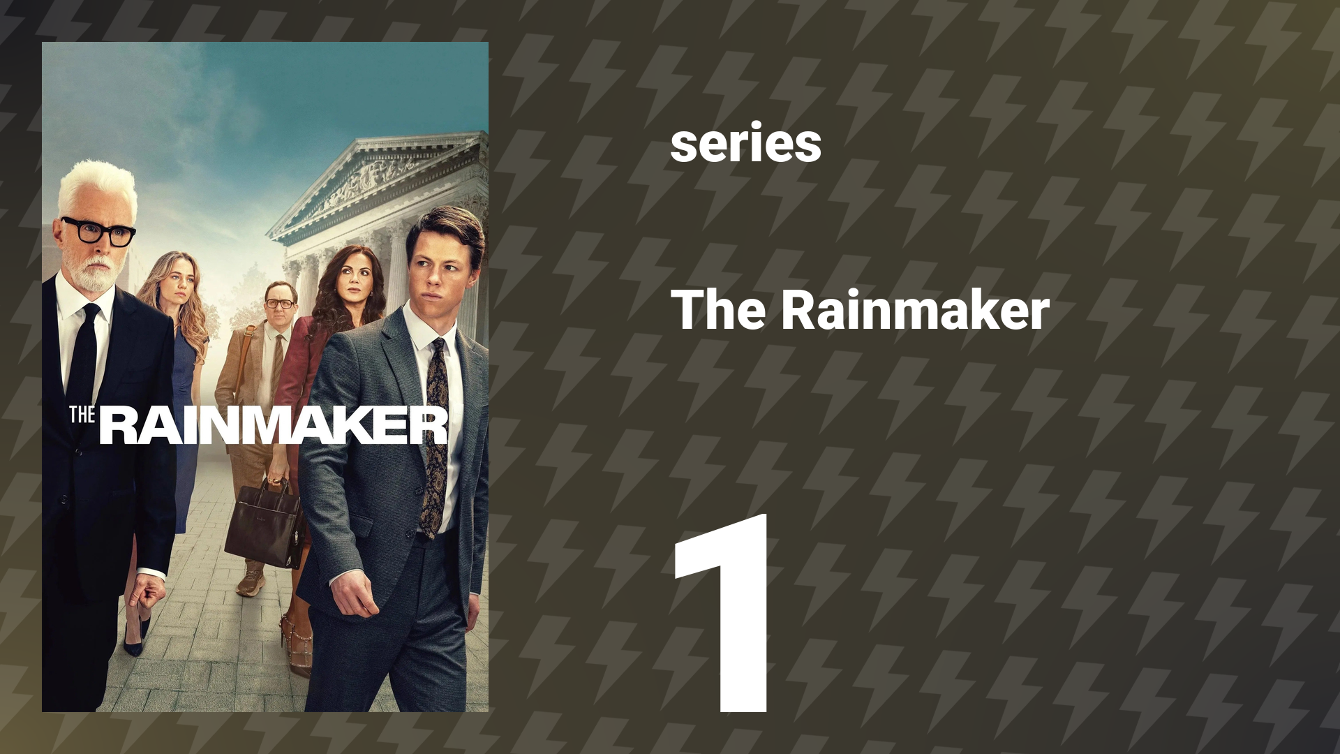 The Rainmaker episode 1 «Another Rainy Day» (series, 2025)