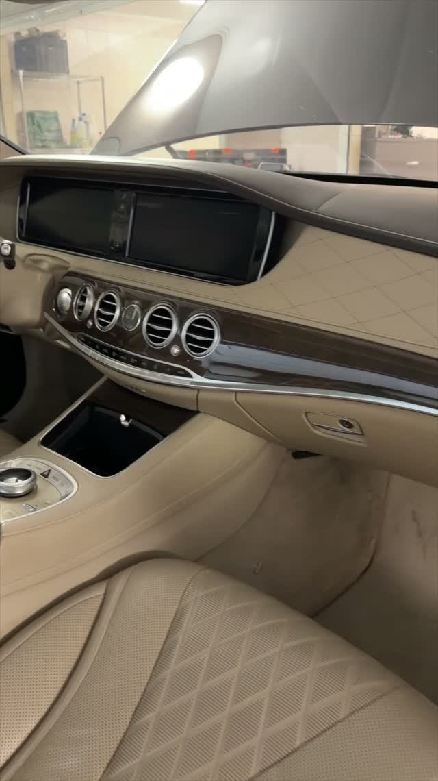 Дневник счастливого владельца S500 W222. День 43. Натуральная кожа.