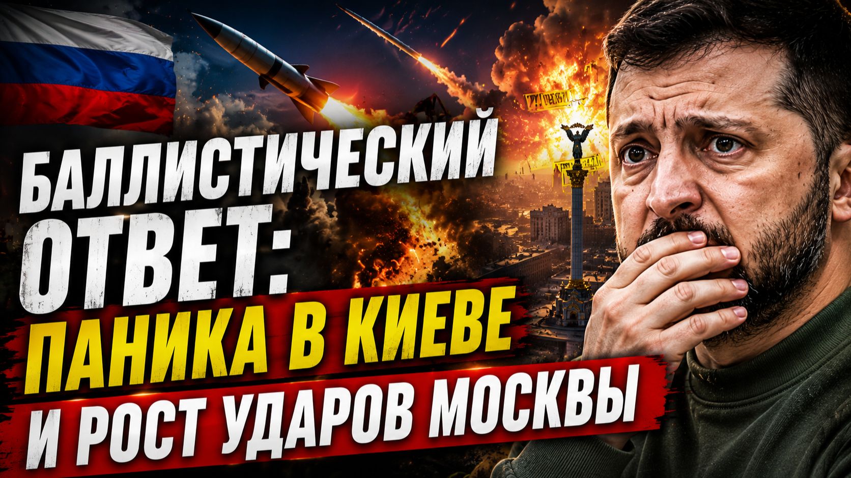 ⚡️💥 БАЛЛИСТИЧЕСКИЙ УДАР ПО НЕРВАМ КИЕВА! СИТУАЦИЯ ВЫХОДИТ ИЗ-ПОД КОНТРОЛЯ
