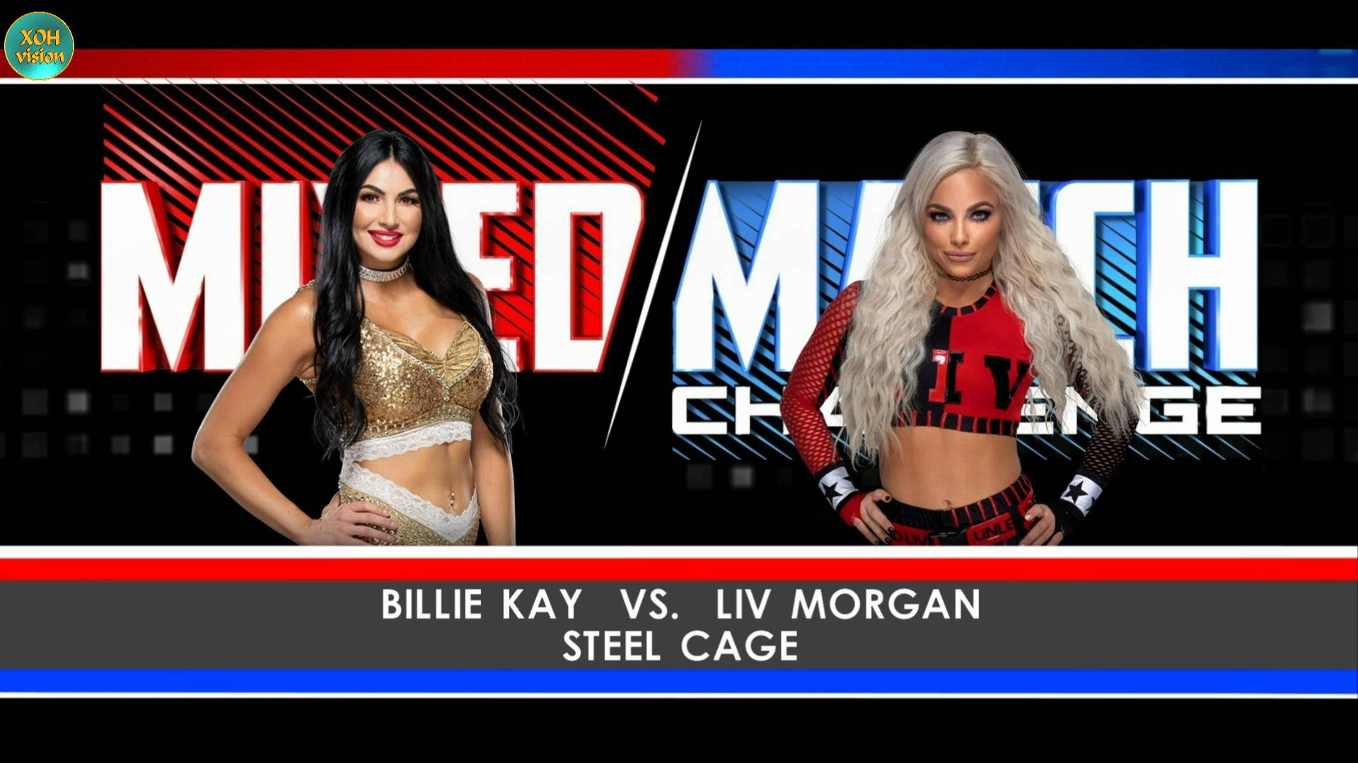 WWE 2K22  BILLIE KAY VS LIV MORGAN  (БОЙ В КЛЕТКЕ)