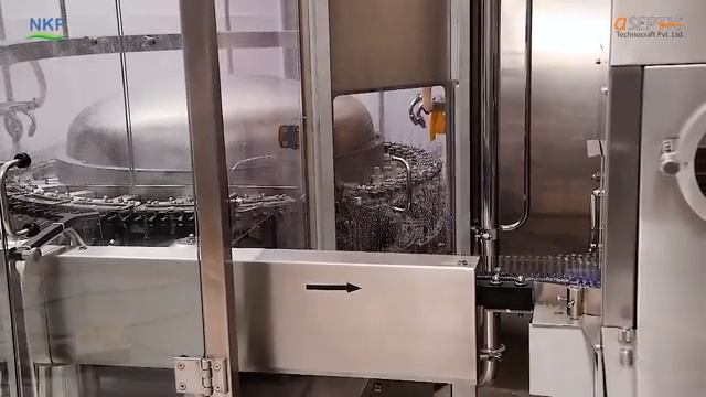 Автоматическая линия наполнения ампул