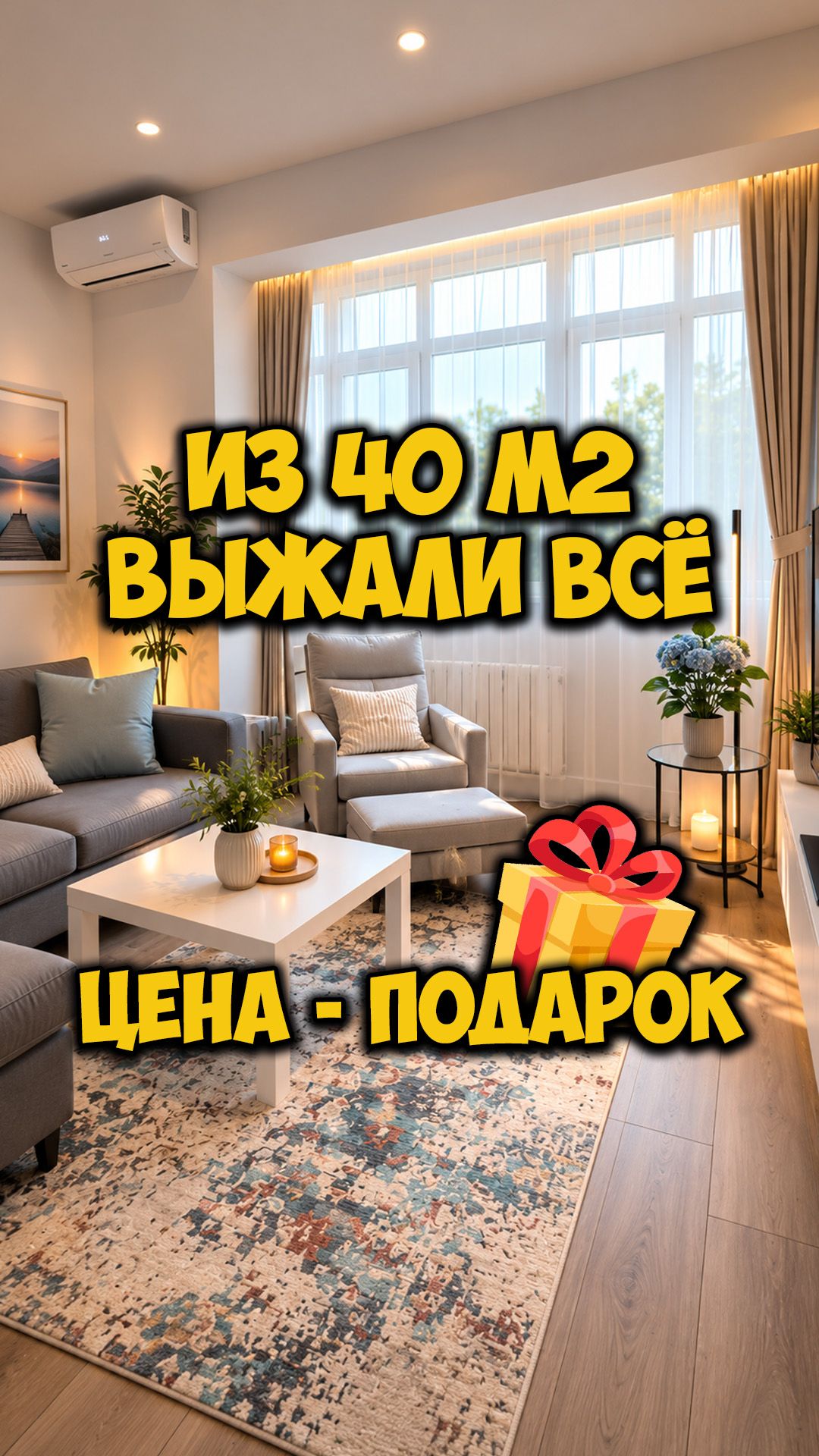 Из 40 м² выжали максимум 😳 Цена приятно удивит.