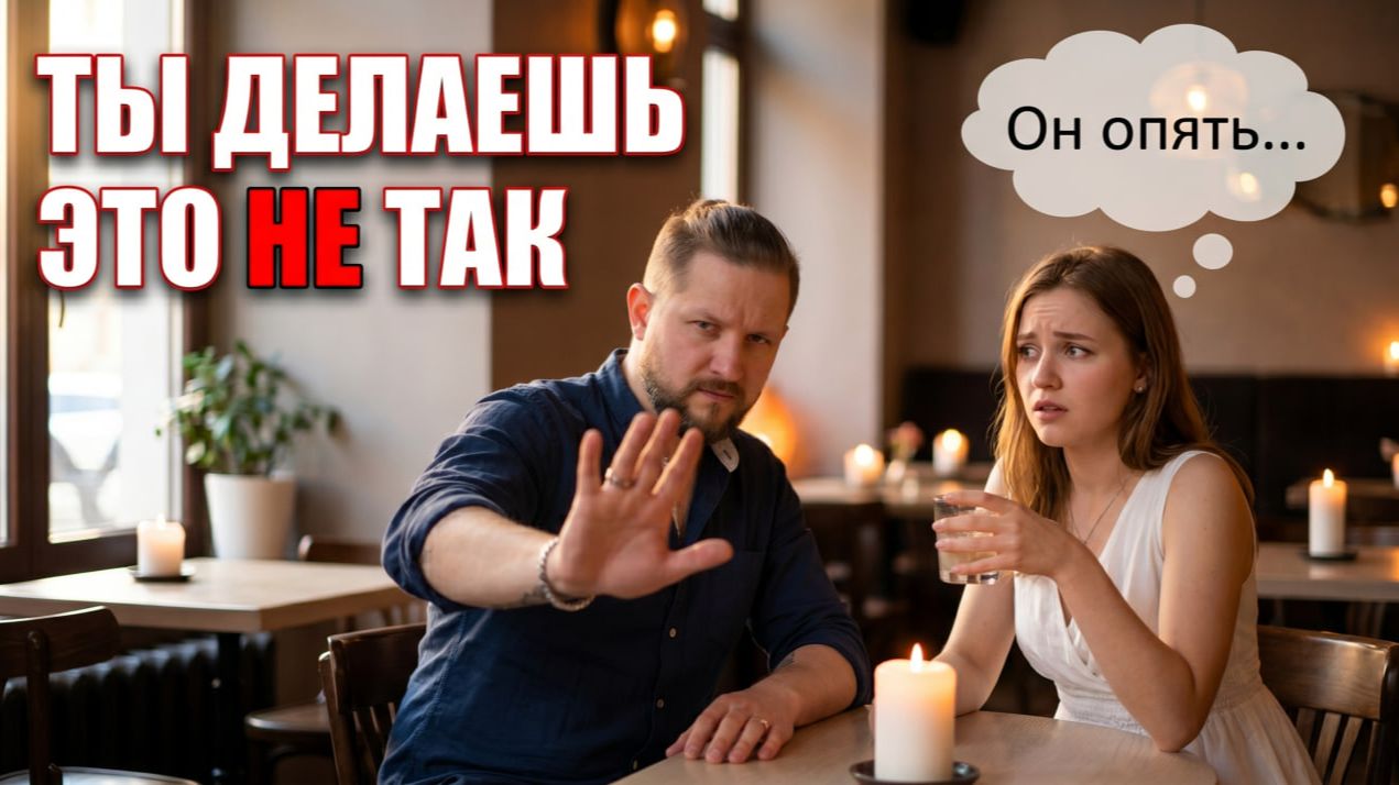 Ты сам убиваешь любое свидание, когда говоришь ЭТО