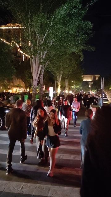 Каскад, вид на гору Арарат (Ереван, Армения) (Yerevan, Armenia) (Երևան, Հայաստան)