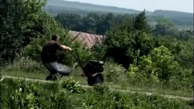 Простейший мотоблок
