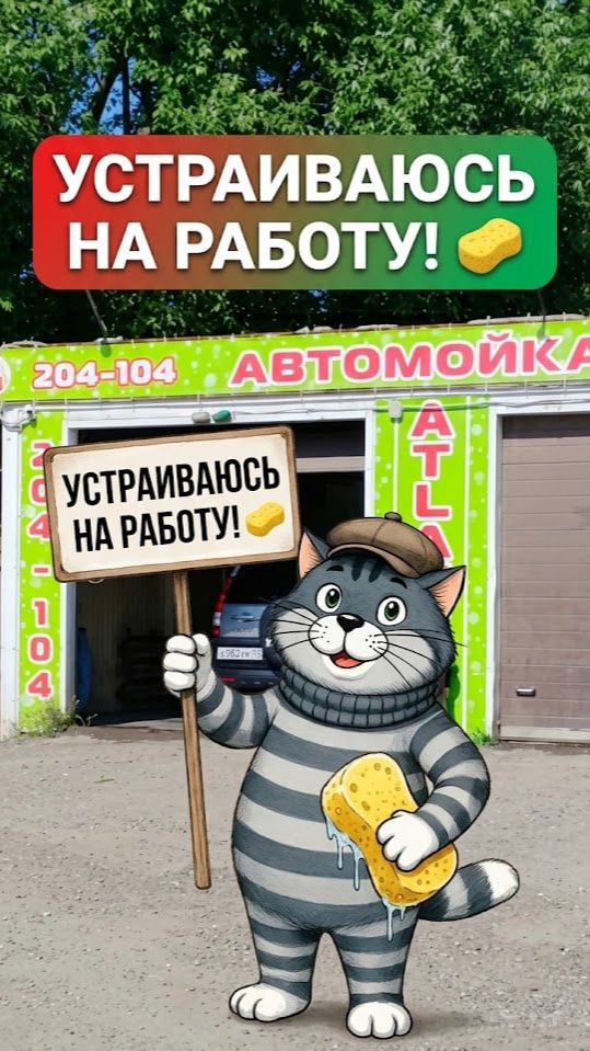 Взяли или нет❓на АВТОМОЙКУ 🧽  (Томск)