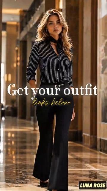 Элегантные офисные наряды в стиле шик для женщин 👠