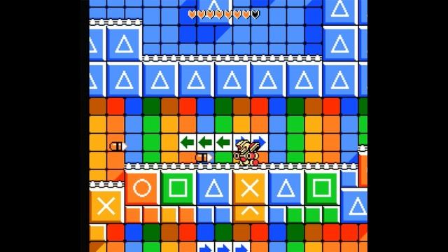 Dendy (Famicom,Nintendo,Nes) 8-bit Robocco Wars Stage 10 Square Magic Прохождение