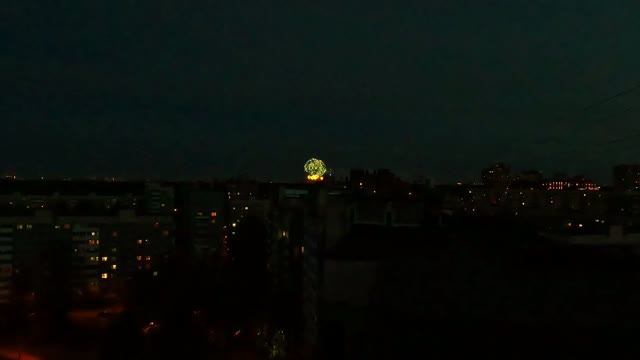 Салют 9 мая. Крыша.
