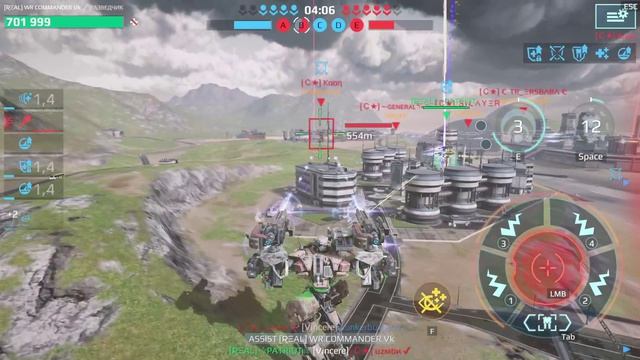 WAR ROBOTS двойка друзей разрывает элитный топовый турецкий клан с мощными ангарамиWar