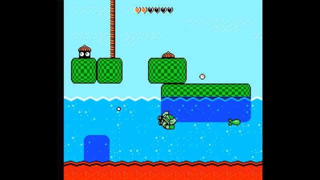 Dendy (Famicom,Nintendo,Nes) 8-bit Robocco Wars Stage 4 Selena Island Прохождение