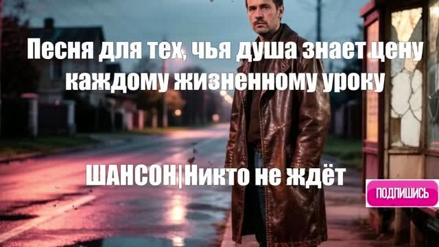 ШАНСОН|Никто не ждёт|РУССКИЙ ШАНСОН