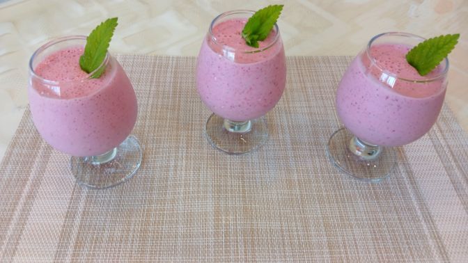 За Одну Минуту Вкусный Молочный Коктейль .