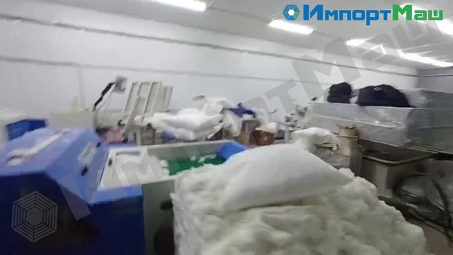 Установка автоматической машины для набивки пухом KNH-1M2B-RM-FJ(CF) в г. Красноярск (04.05.2026)