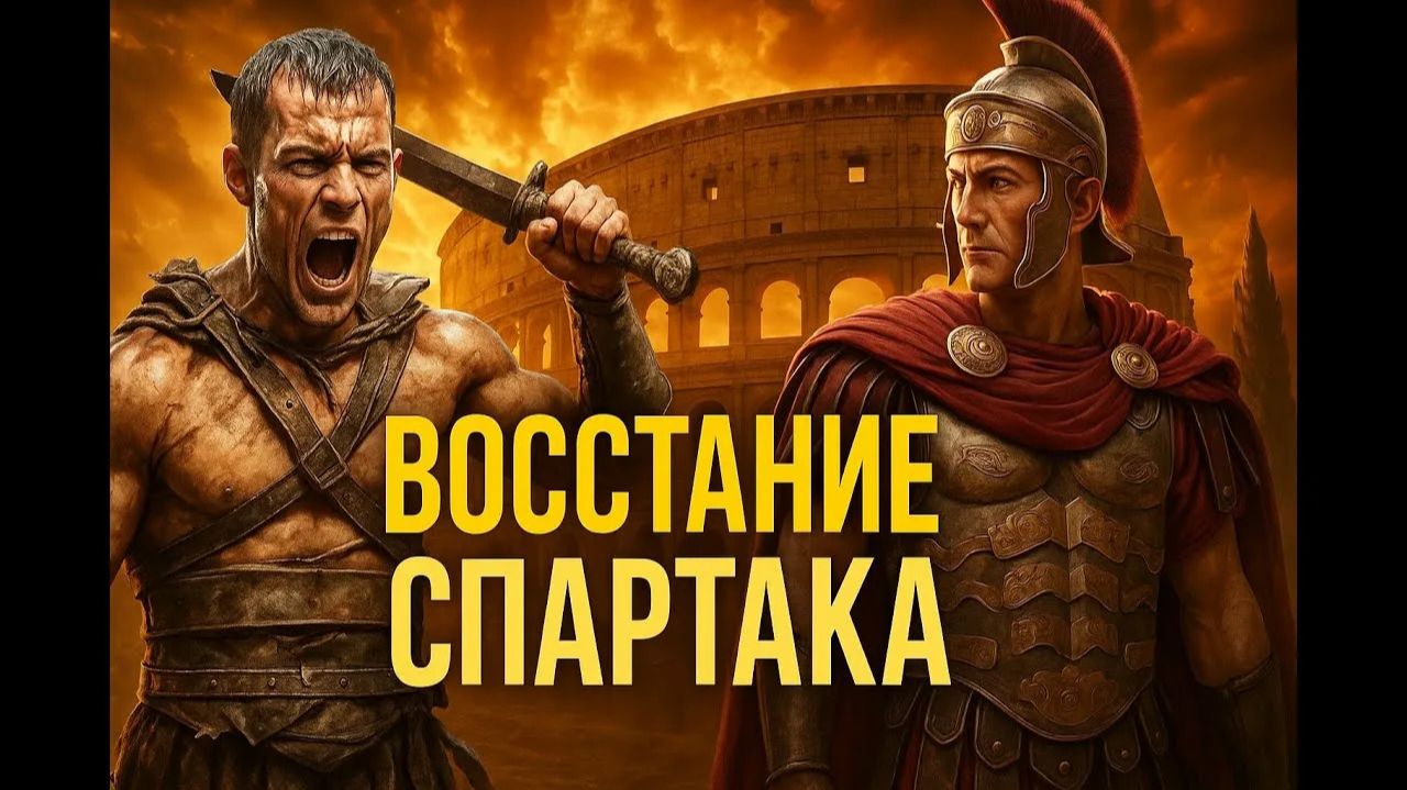 История восстания Спартака!