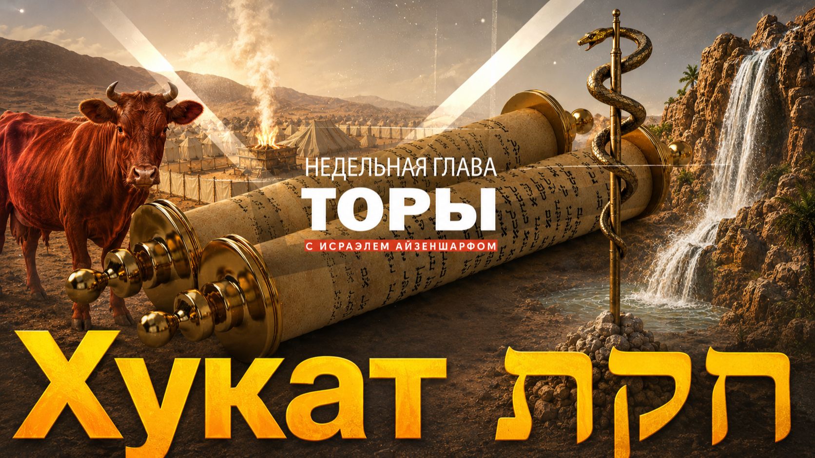 глава Торы «Хукат» с раввином Исраэлем Айзеншарфом