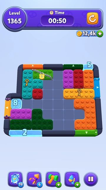 Color Block Jam 1365 Уровень