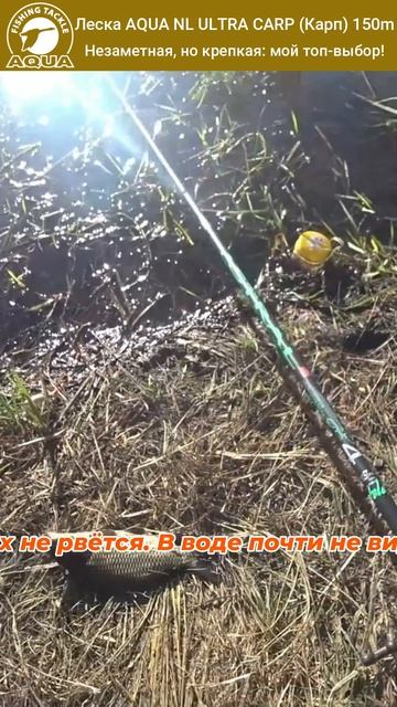 Леска для карповой рыбалки AQUA NL ULTRA CARP | Надежная леска на карпа