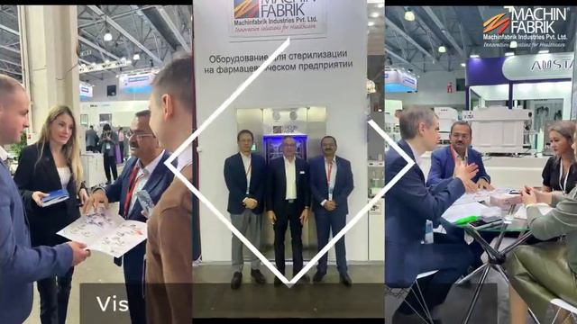 Machinfabrik и АИКС ЛАБ на выставке Фармтех 2025, Москва