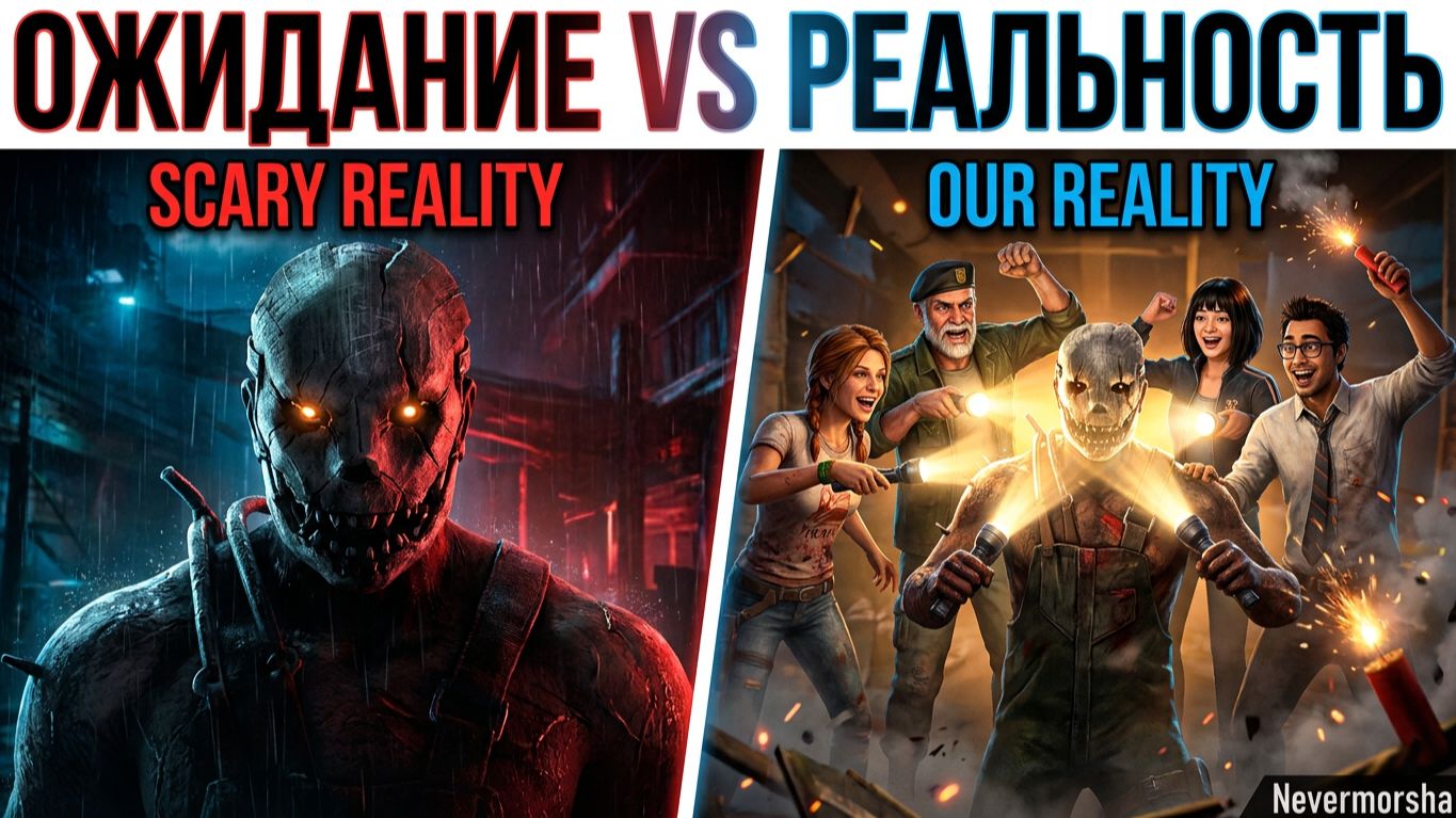 ИЗДЕВАЕМСЯ НАД МАНЬЯКАМИ В DEAD BY DAYLIGHT :DDD ► С Неверморшей и ТРЕМЯ "НЯ"
