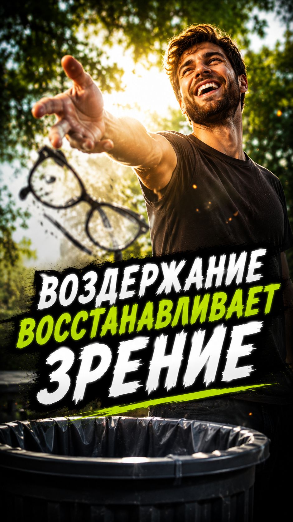 КАК ВОССТАНОВИТЬ ЗРЕНИЕ ЗА СЧЕТ ВОЗДЕРЖАНИЯ ОТ КЕКСА