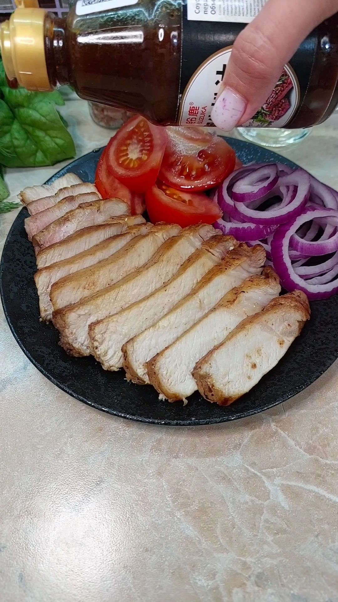 Стейк из свинины 🥩