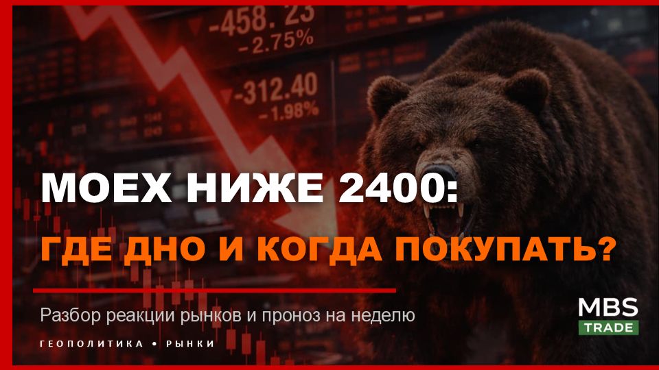 Обвал Индекса Мосбиржи, ставка ЦБ и геополитика. Стратегия торговли нефтью и газом.